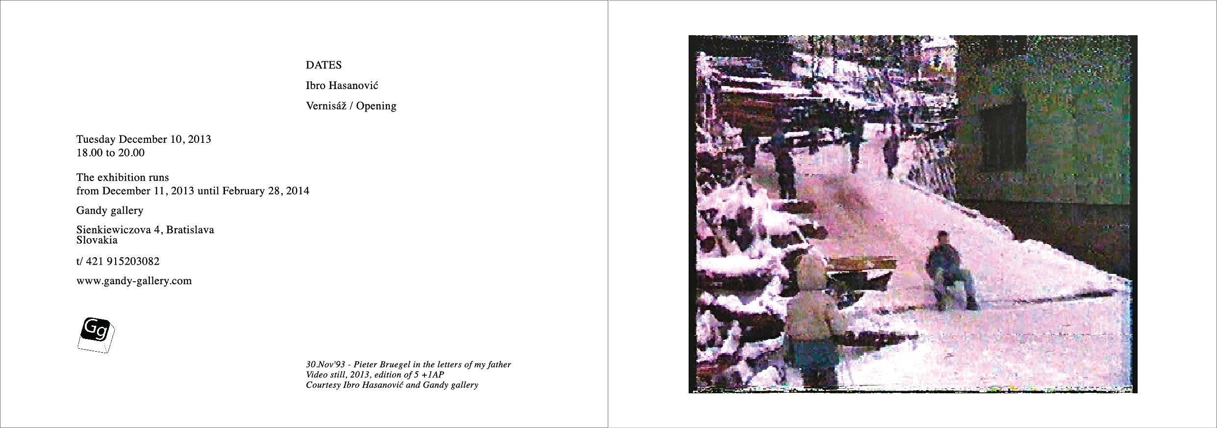 2014-ibro-hasanovic | Gandy Gallery